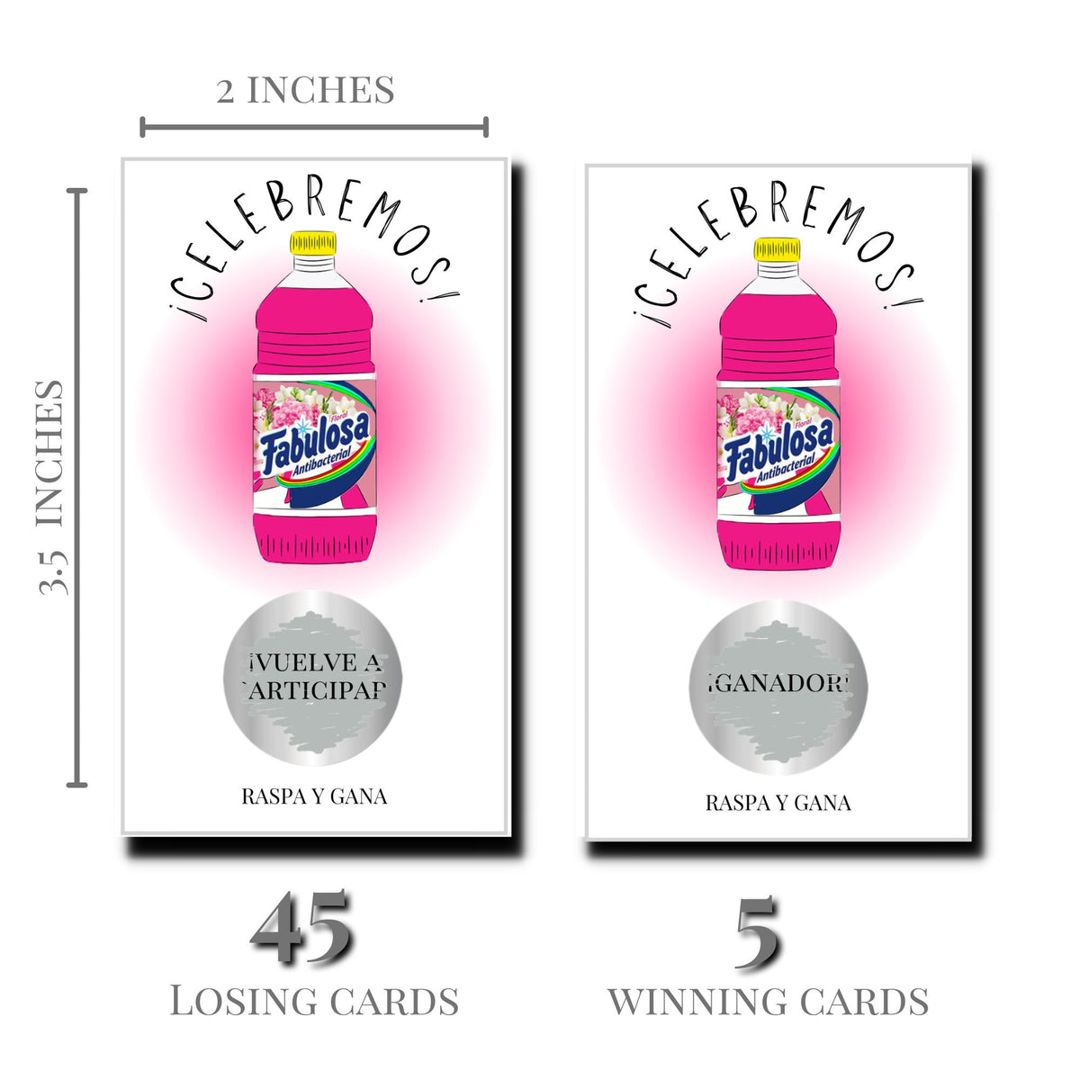 Birthday Decorations Gifts And Games - "Fabulosa" - Scratch Off Cards ...
