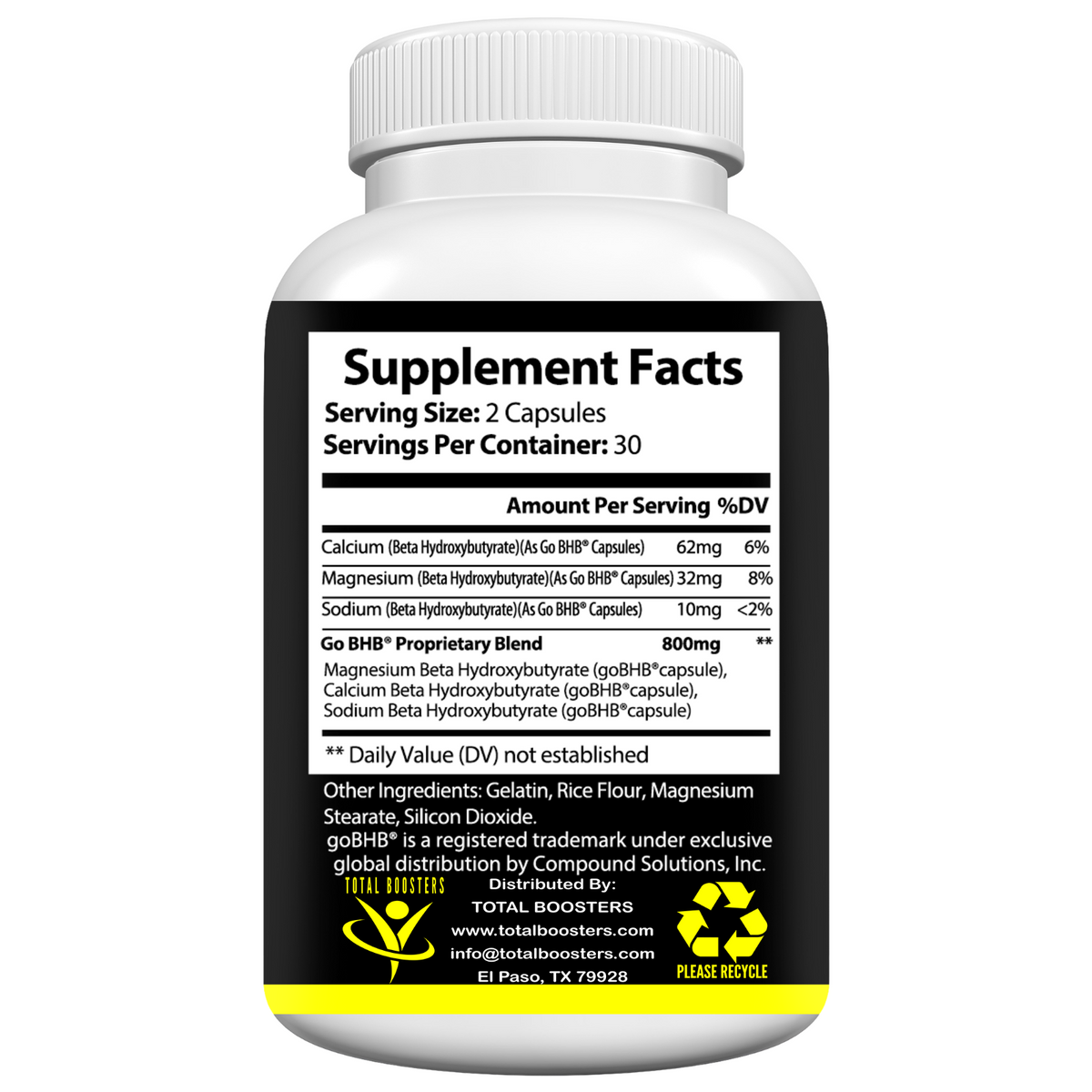 Keto 5 Capsulas Total Boosters La Mejor Marca De Suplementos Mas Vendida