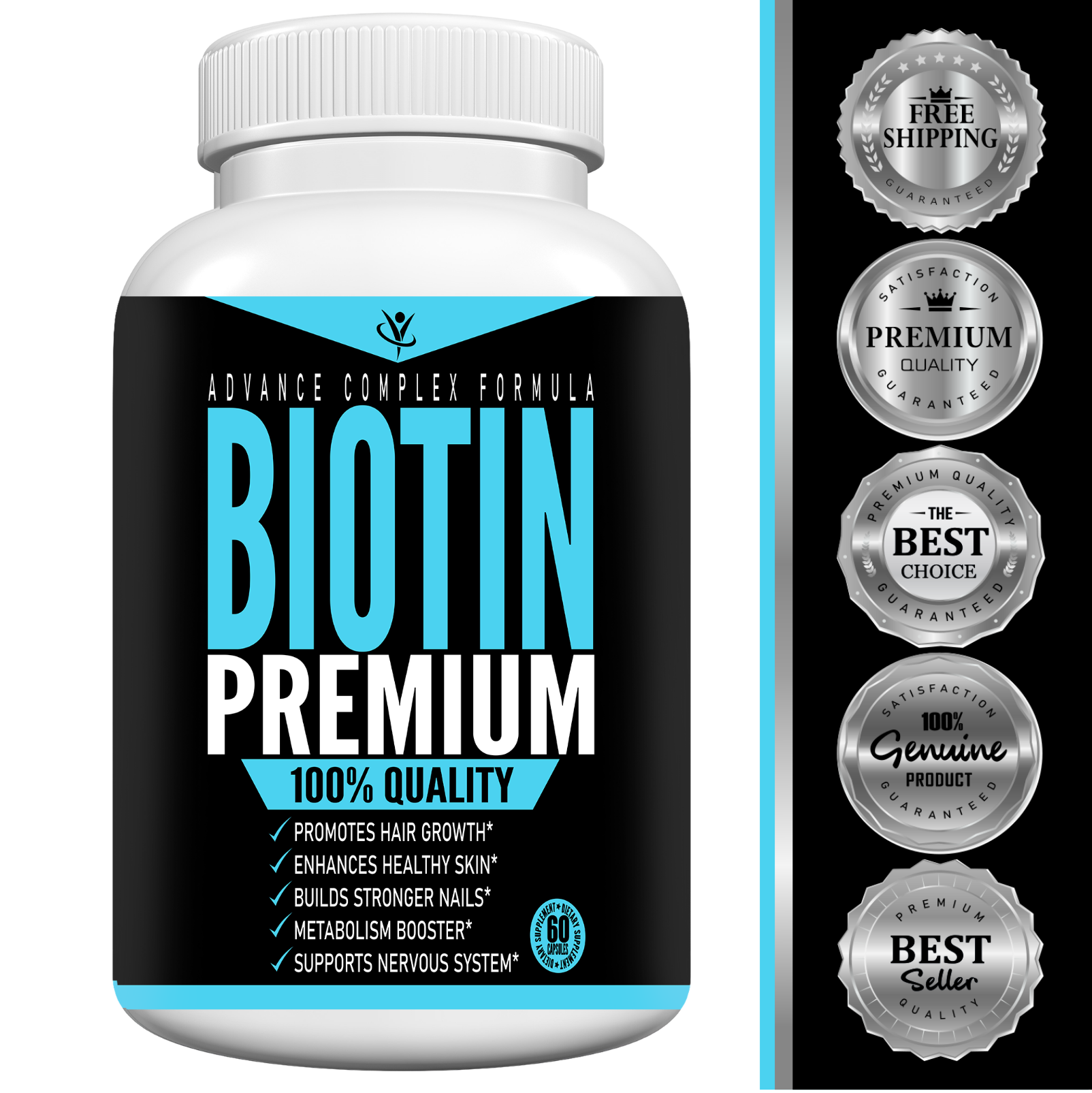 Biotin Capsules – Total Boosters