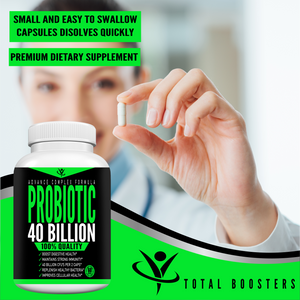 Probiotic Capsules – Total Boosters