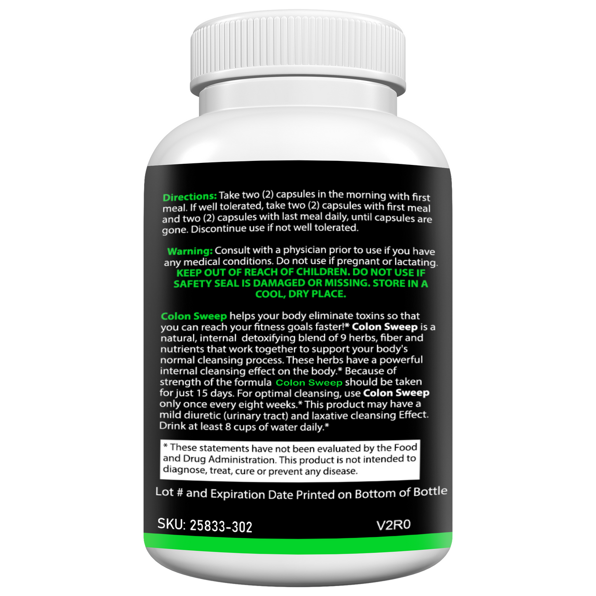 Colon Sweep Capsules – Total Boosters