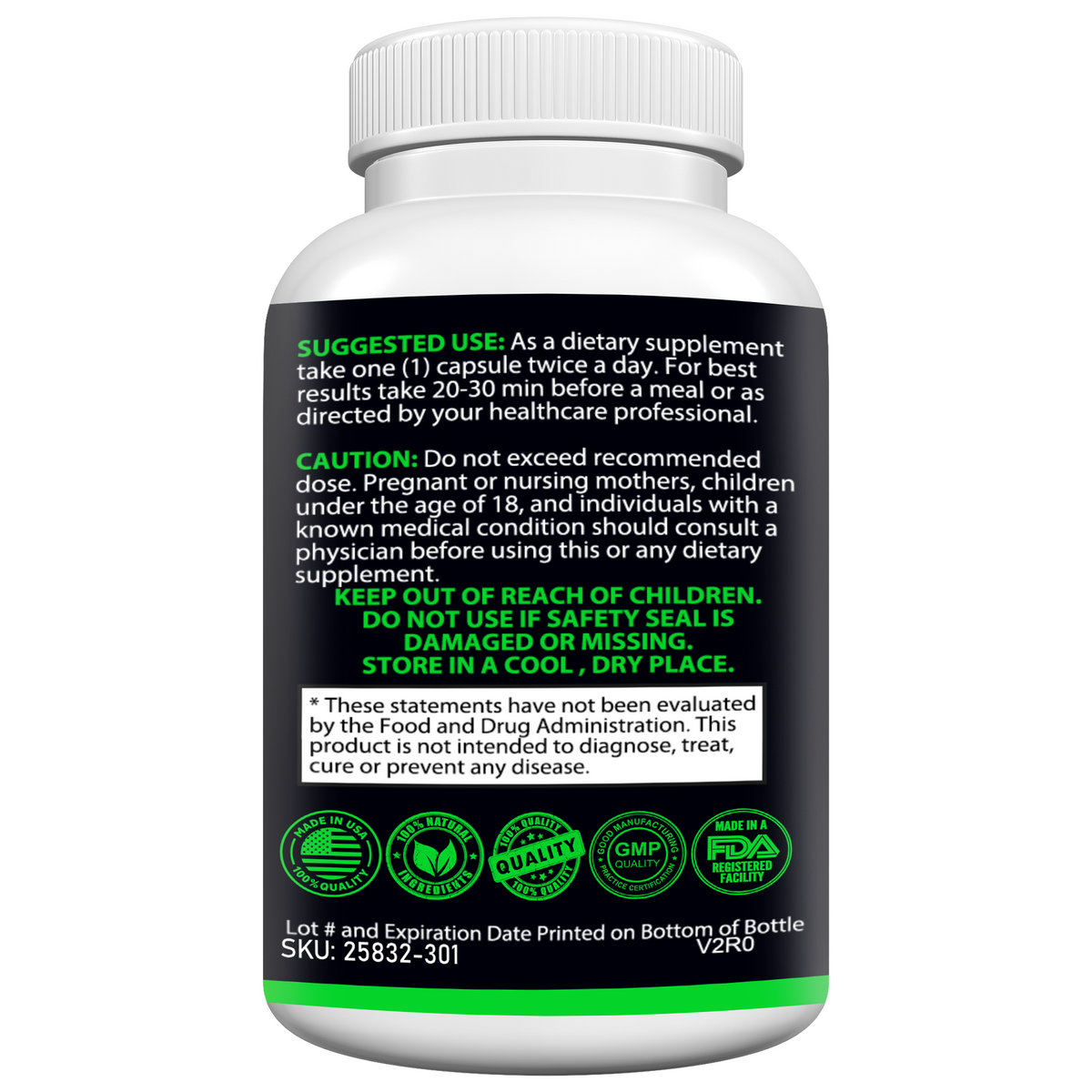 Chlorella Broken Cell Wall Algae Capsules – Total Boosters