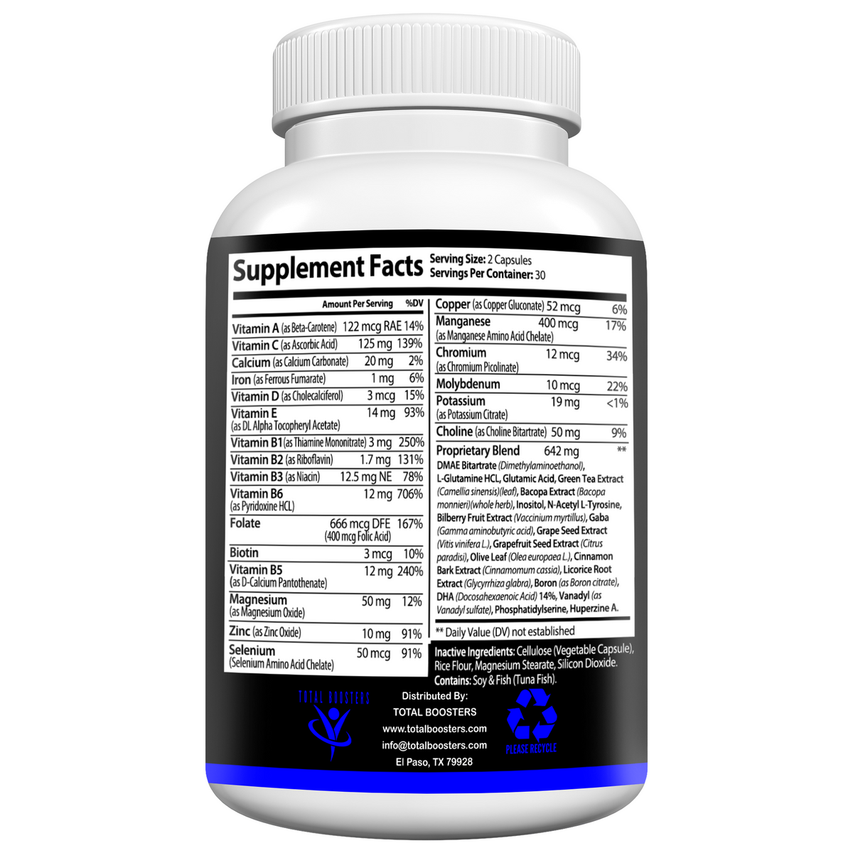 Neuro Plus Cerebro Y Enfoque – Total Boosters