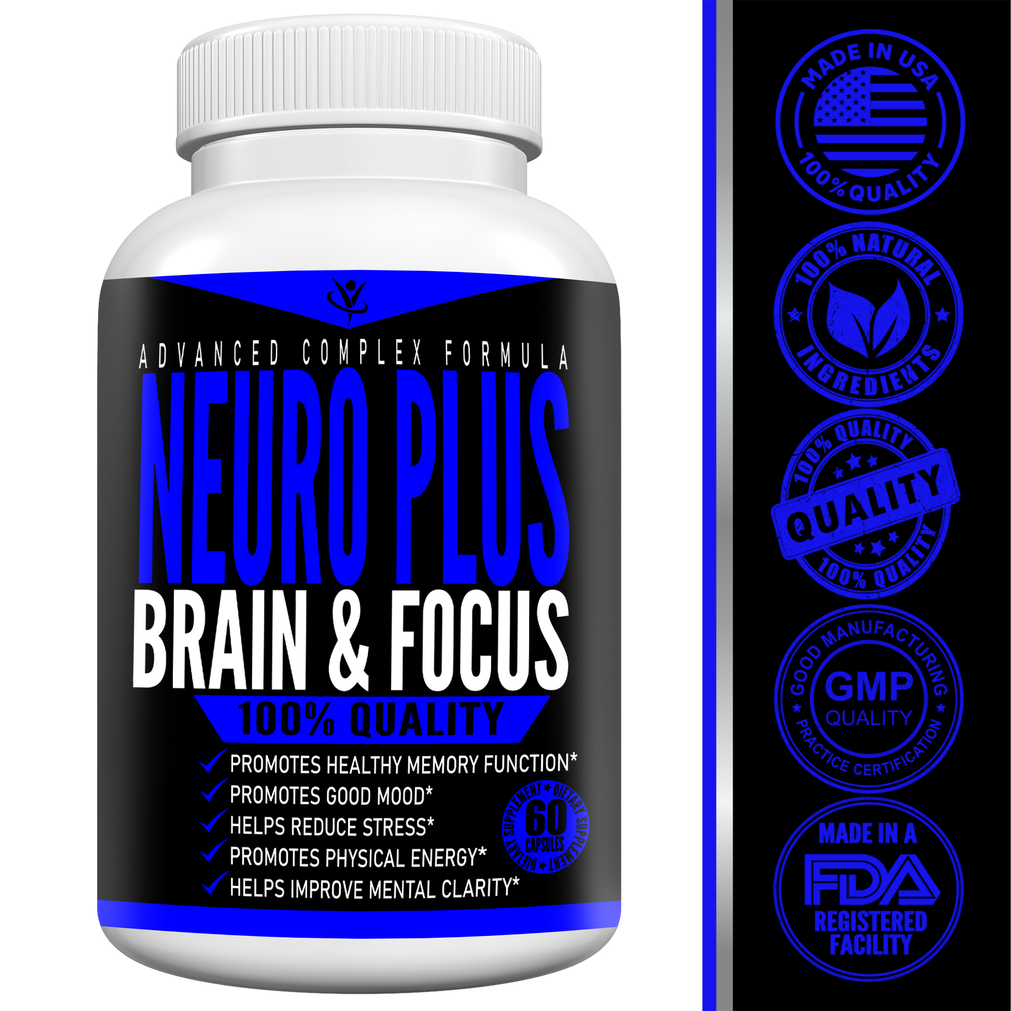 Neuro Plus Brain And Focus – Total Boosters